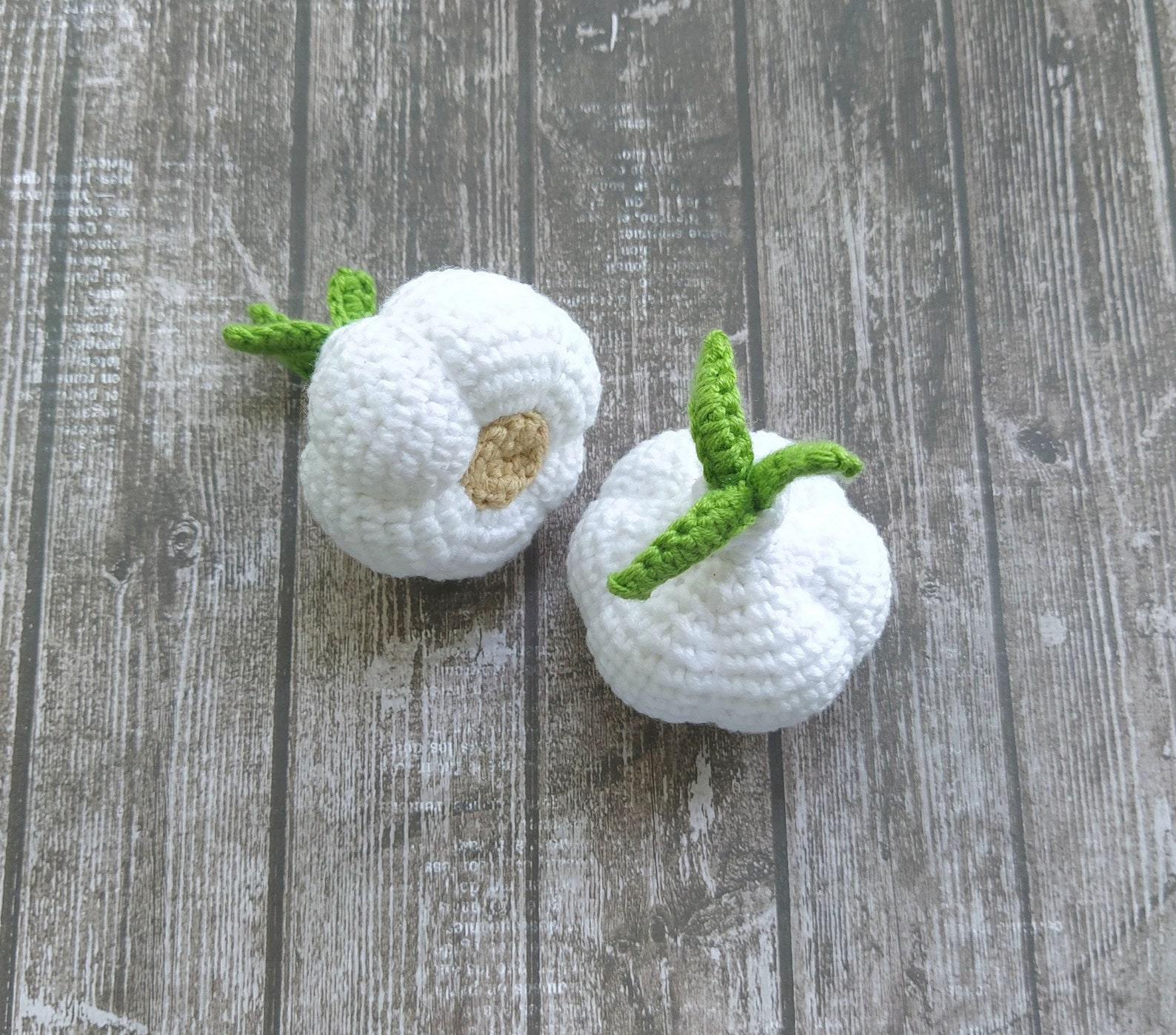 Crochet Garlic Pattern Amigurumi Garlic Toy Crochet - Etsy