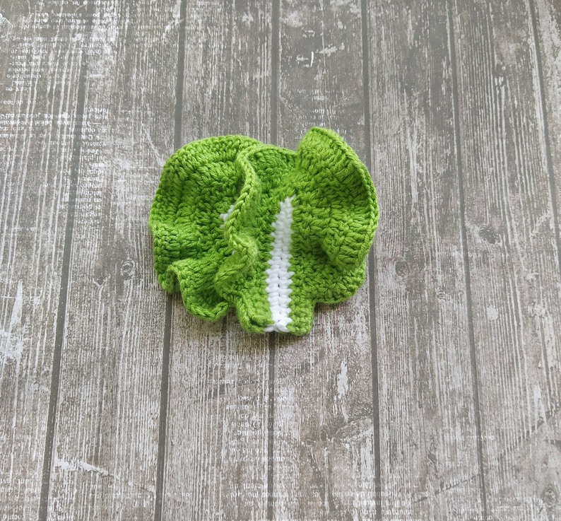 Crochet lettuce toy Amigurumi lettuce pattern lettuce play | Etsy