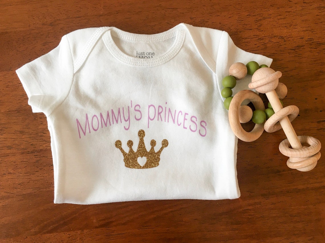 Mommy's Princess Onesie®, Baby Onesie®, Baby Girl Onesie®, Baby Shower ...