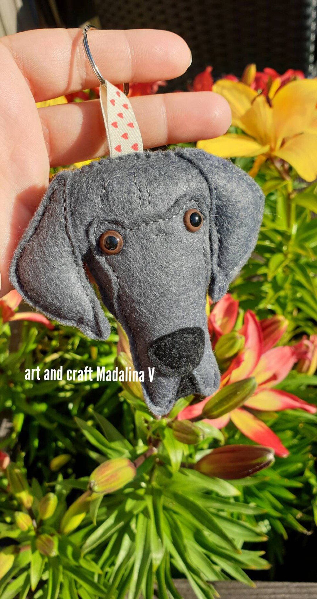 Great Dane Felt Ornament Great Dane Keychain Great Dane - Etsy UK