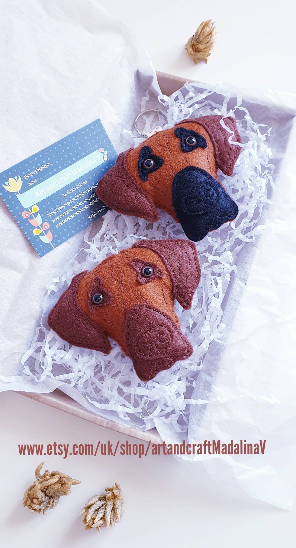 Rhodesian Ridgeback Personalised Christmas Decoration - Etsy UK