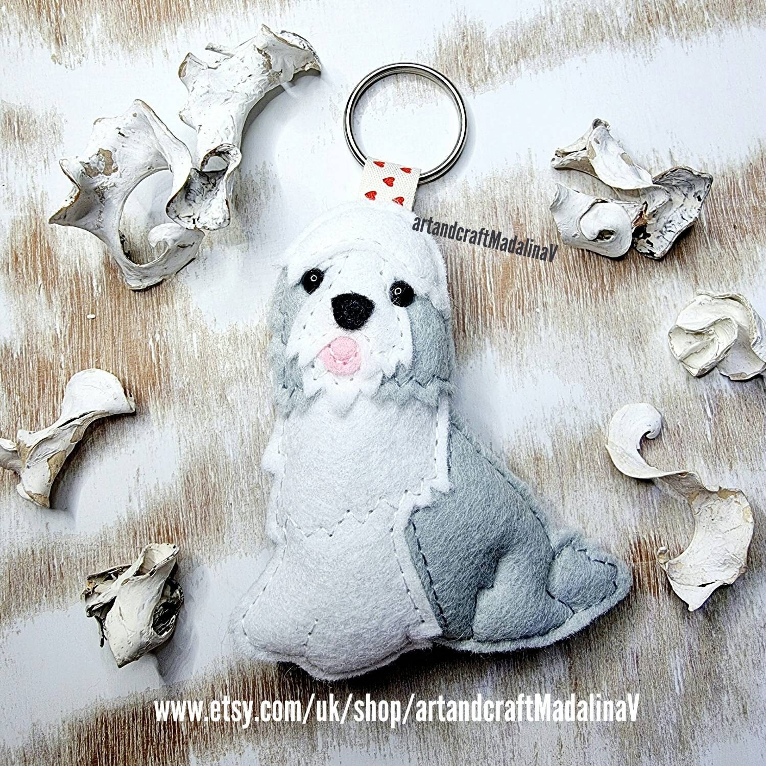 Bearded Collie Bearded Collie Dog Key Chain Bearded Collie - Etsy UK