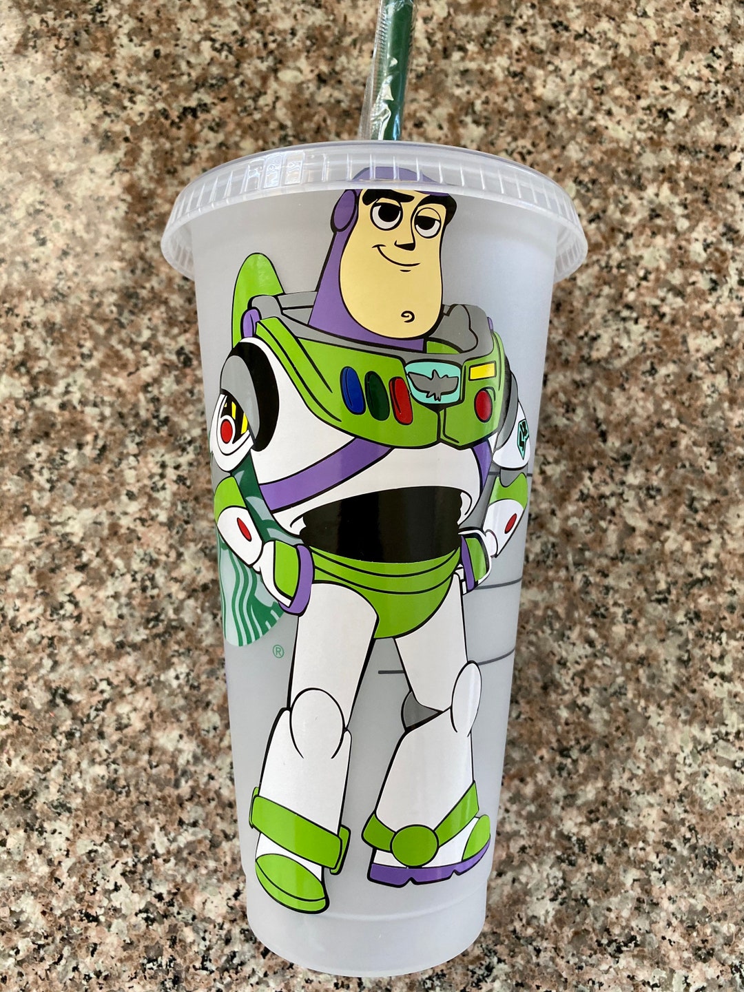 Sbux Buzz Reusable Cup Buzz Cup Starbucks Buzz Toy Story to Infinity ...