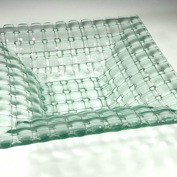 Recycled Glass Bowl - Etsy