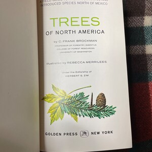 1968 Trees of North America – A Guide to Field Identification - Etsy