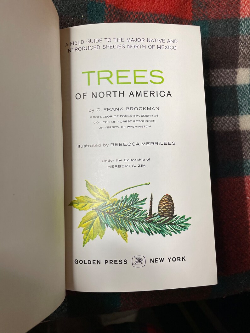 1968 Trees of North America – A Guide to Field Identification - Etsy