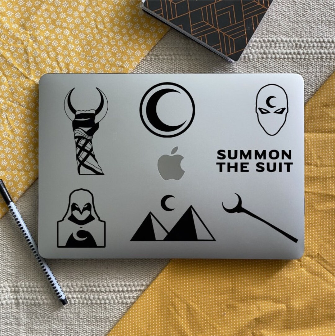 Inspired by Moon Knight Decal Stickers | Moon Knight Laptop Stickers ...