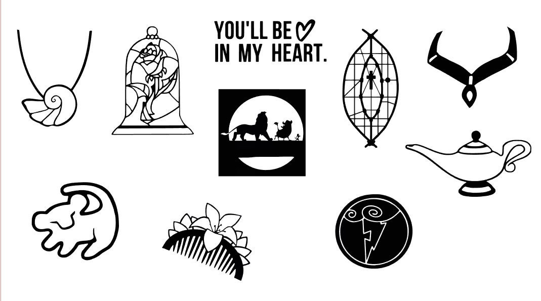 Disney Renaissance Era Decal Stickers Disney Laptop Stickers - Etsy