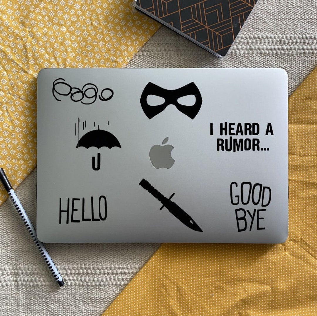 Inspired by Umbrella Academy Decal Stickers | Umbrella Academy Laptop ...