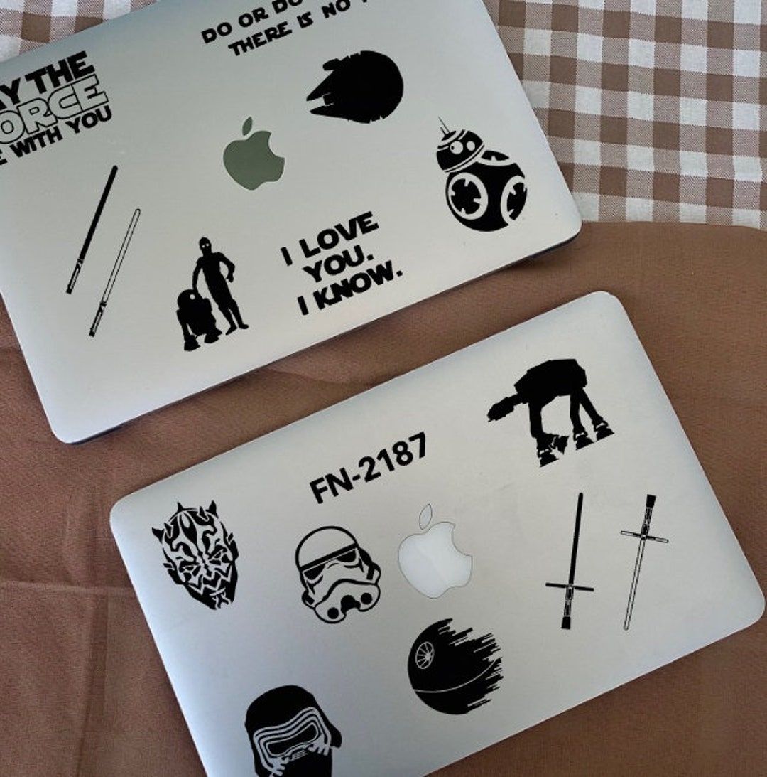 Inspired by Star Wars Decal Stickers | Star Wars Laptop Stickers | Star ...