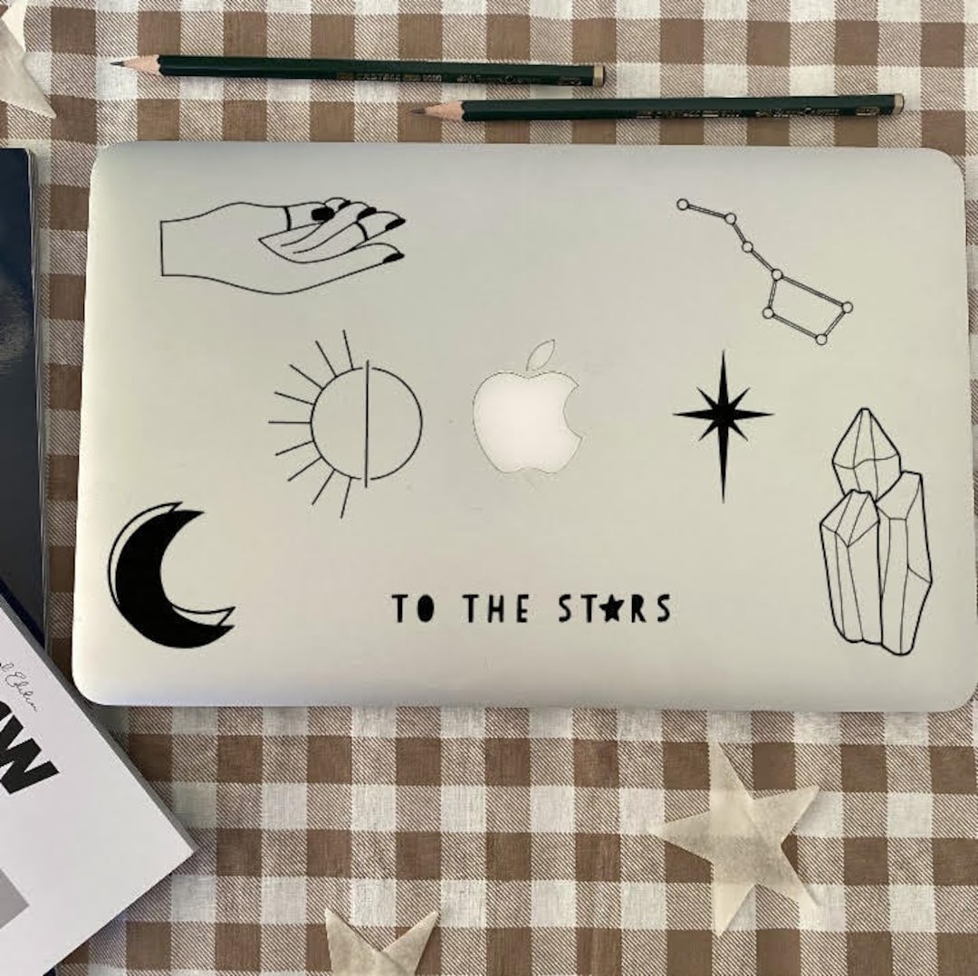 Inspired by Stargazer Decal Stickers | Star Laptop Stickers | Star, Sun ...