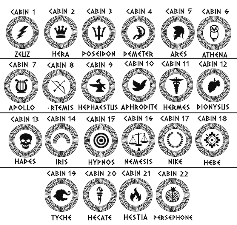 Inspired by Percy Jackson Buttons | Heroes of Olympus Pinback Buttons ...