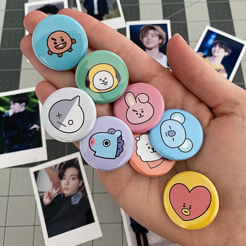 BTS Buttons - Etsy