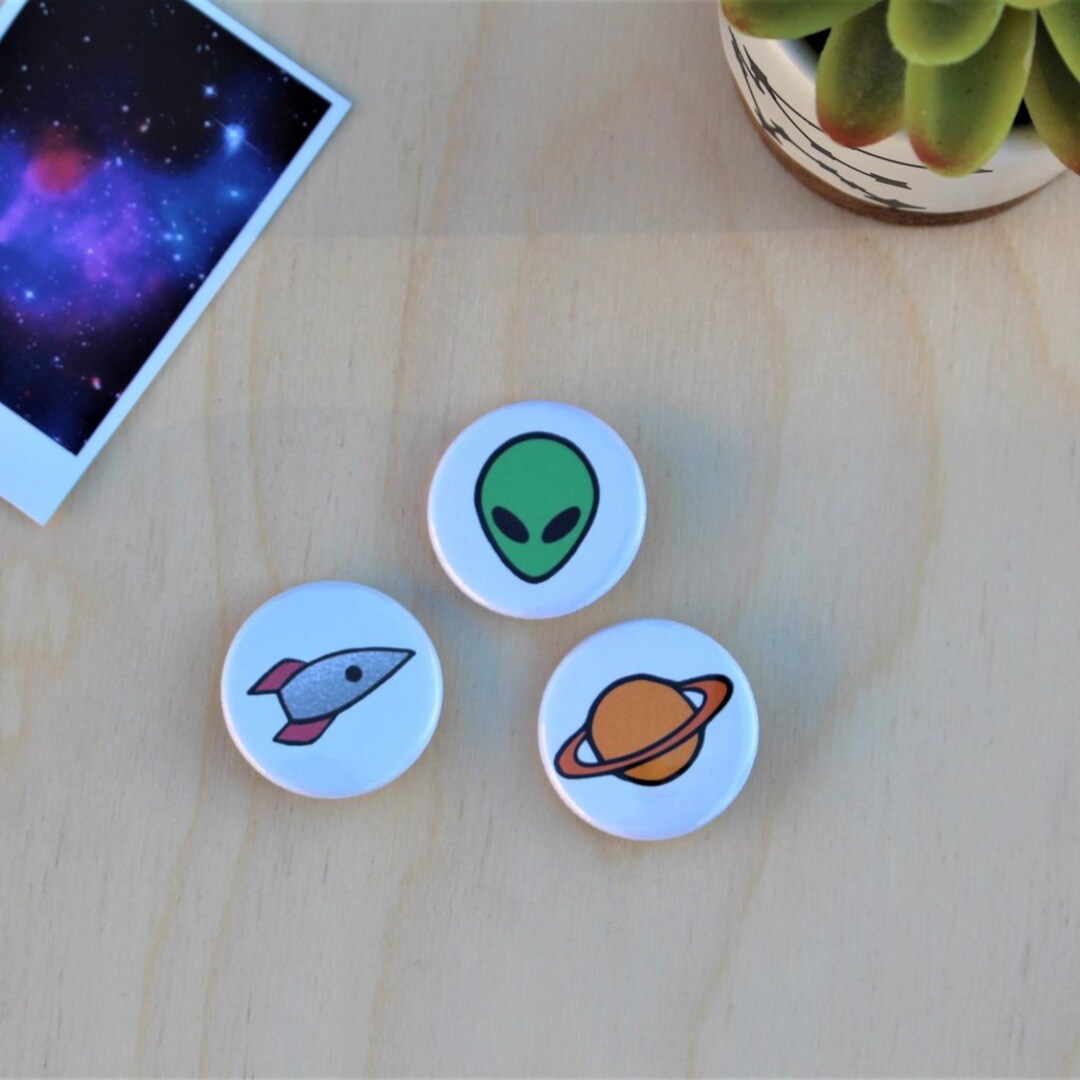 Space Buttons - Etsy