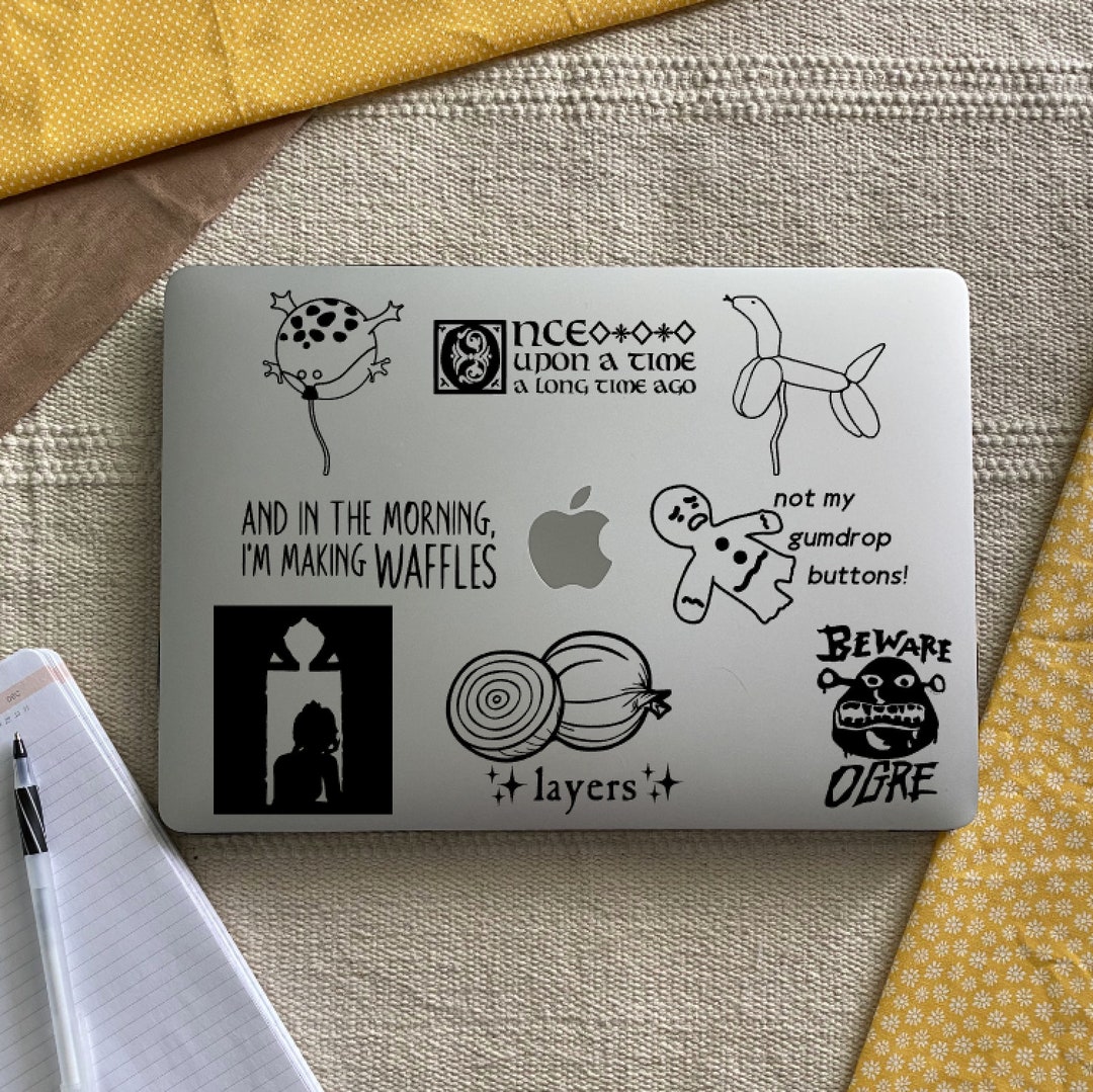 Inspired by Shrek Decal Stickers | Shrek Laptop Stickers | Shrek Car ...