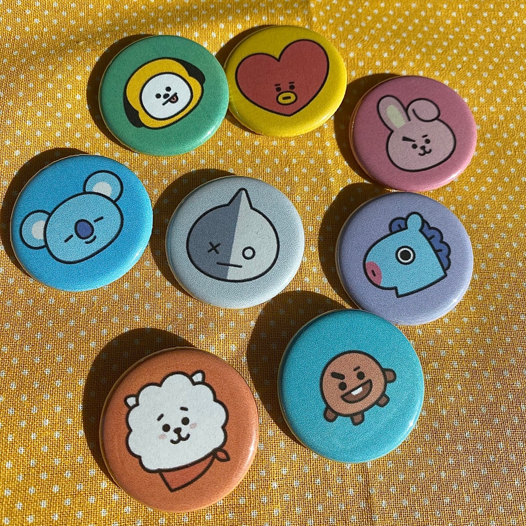 BTS Buttons - Etsy