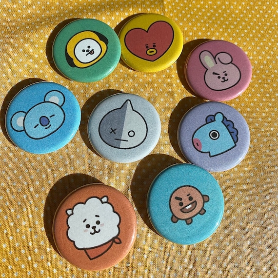 BTS Buttons - Etsy