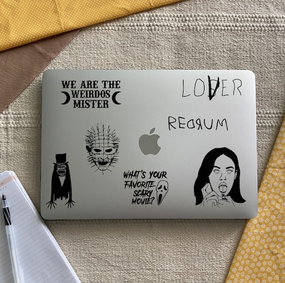 Inspired by Horror Movie Decal Stickers Scary Film Laptop - Etsy