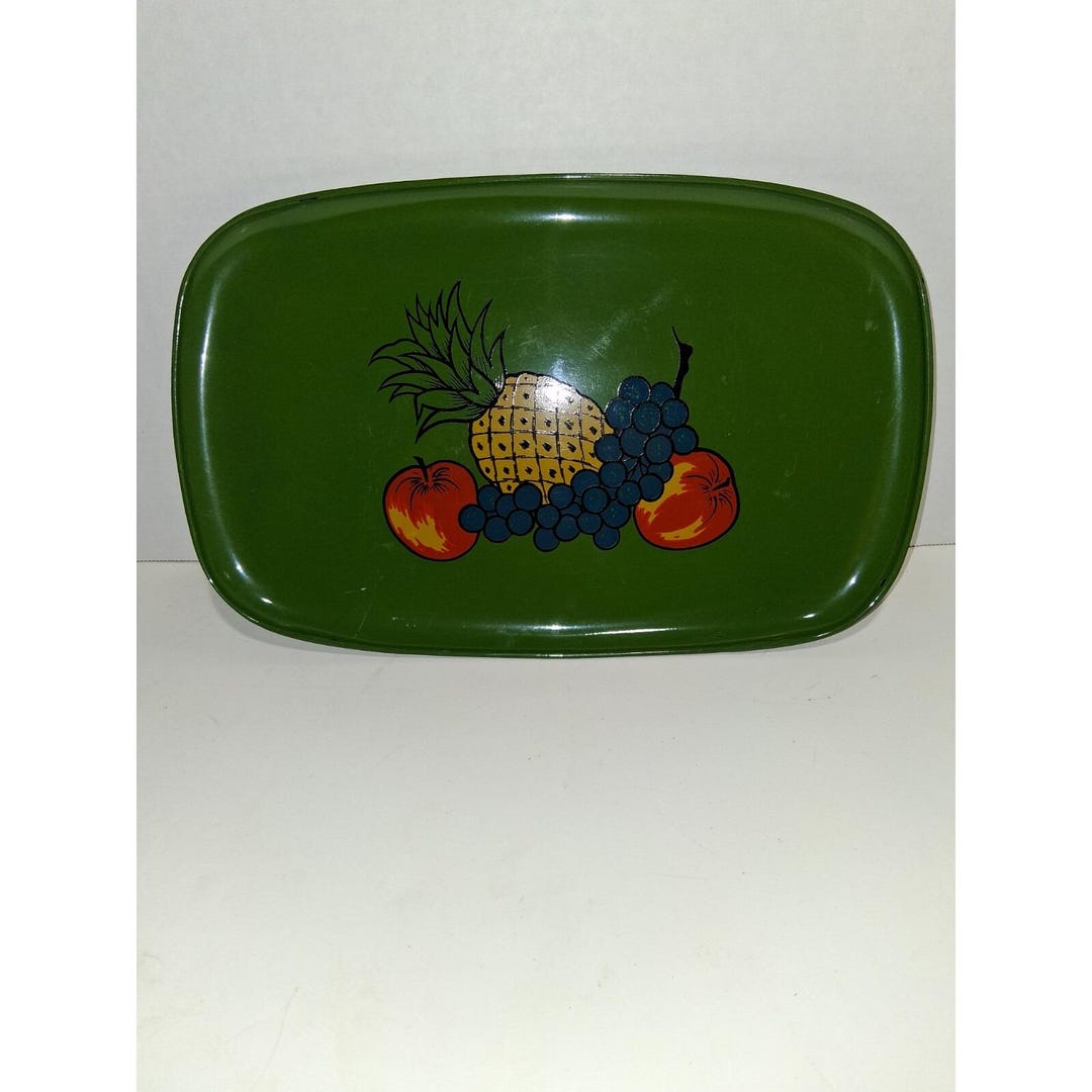 70s Vintage Formal Tray Plastic - Etsy
