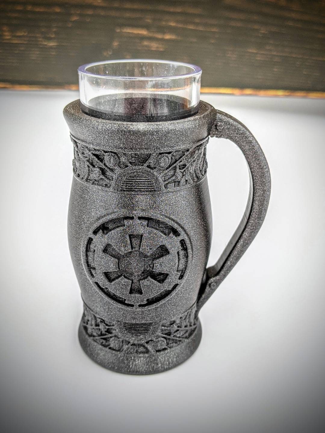 Imperial Crest Galactic Empire Can Holder Mug by Geoff Wicks - Hex3d - Etsy