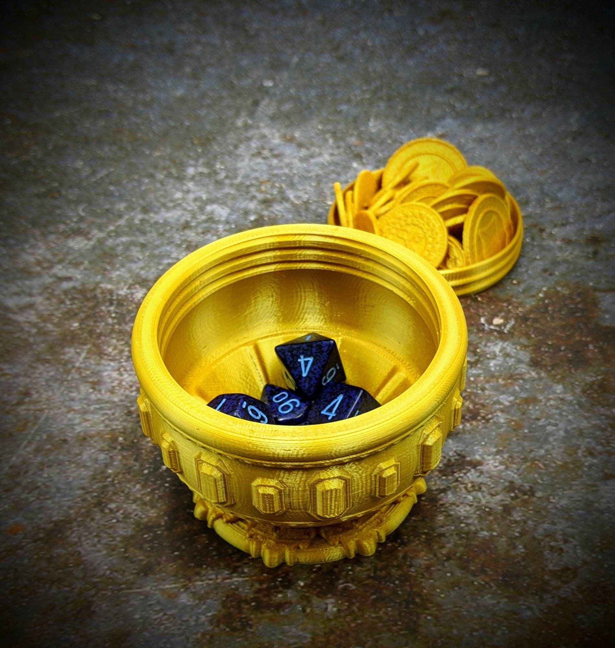 Miniature Goblet Mythic Dice Box From the Mythic Mugs Treasure - Etsy