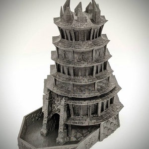 Drow Elf Dice Tower From Fates End Dice Towers by Kimbolt Creations ...