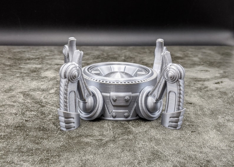 Automaton Dice Box artificer Design With Lid Tabletop | Etsy