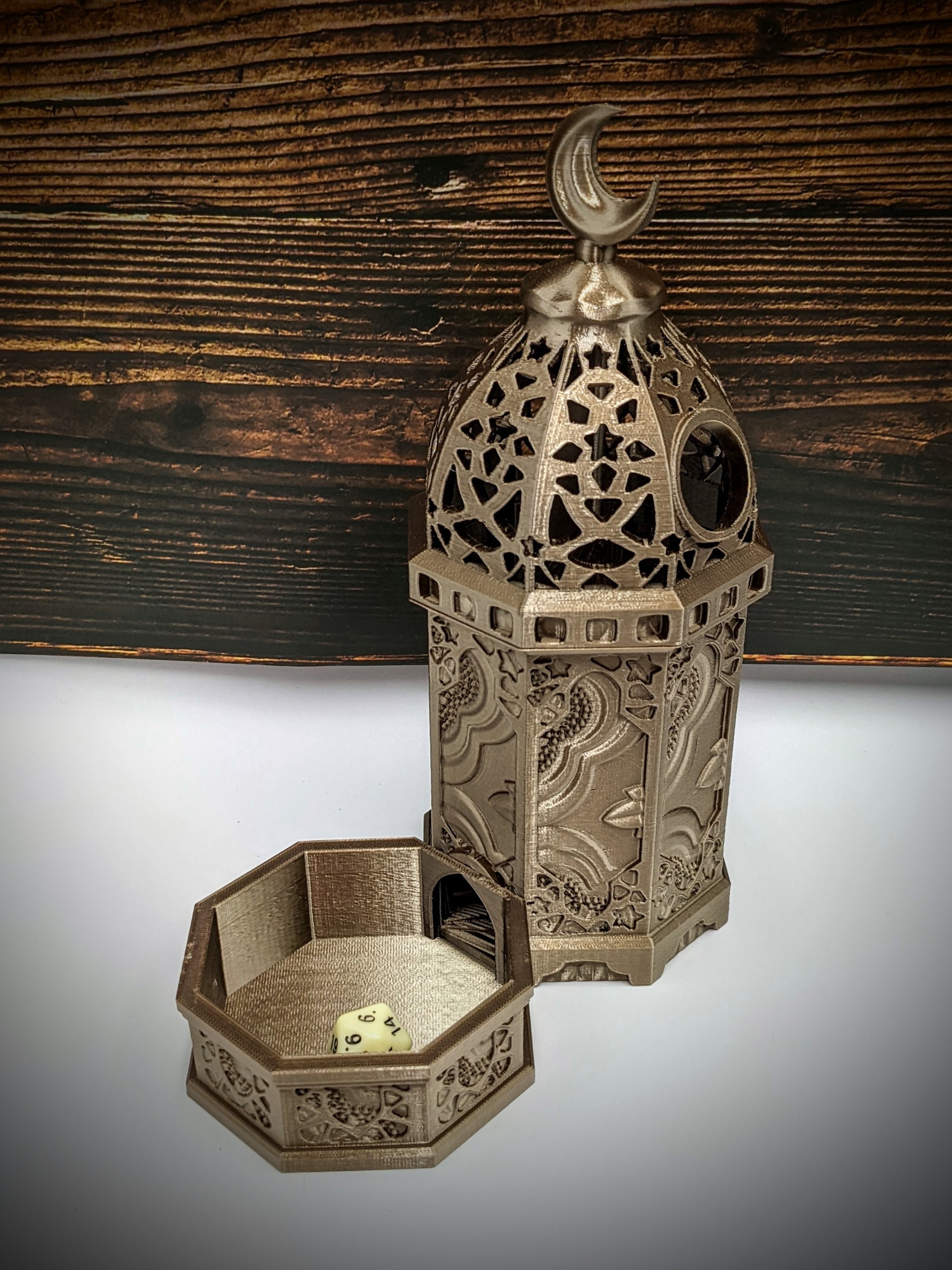 Elven Lantern Dice Tower From Fates Furhaven by Kimbolt - Etsy