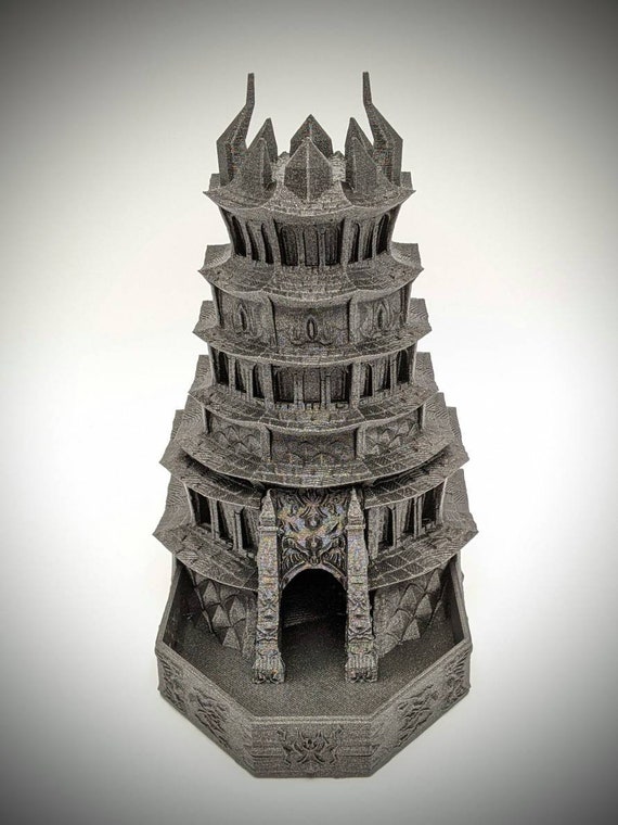 Drow Elf Dice Tower From Fates End Dice Towers by Kimbolt | Etsy