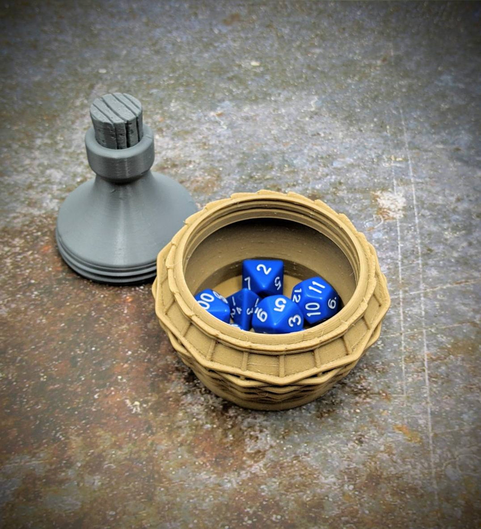 Chianti-like Wine Bottle Mythic Dice Box From the Mythic Mugs Halfling ...