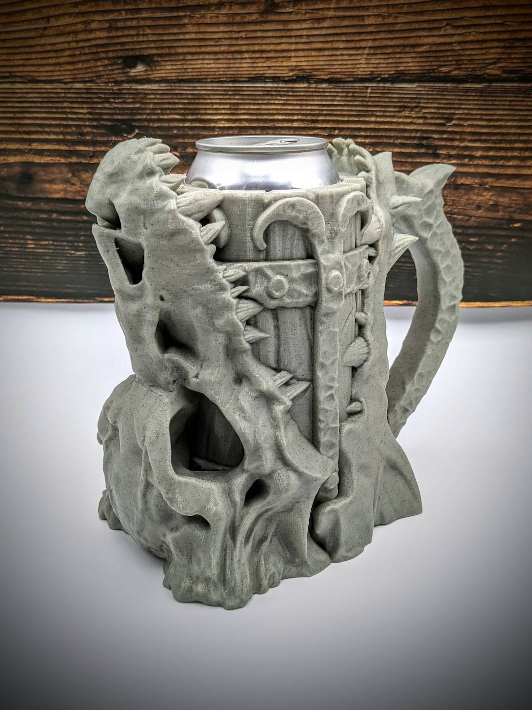 Dragon Skull / Dragon Slayer Can Holder Mythic Mug From Ars Moriendi 3D ...