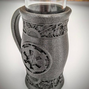 Imperial Crest Galactic Empire Can Holder Mug by Geoff Wicks - Hex3d - Etsy