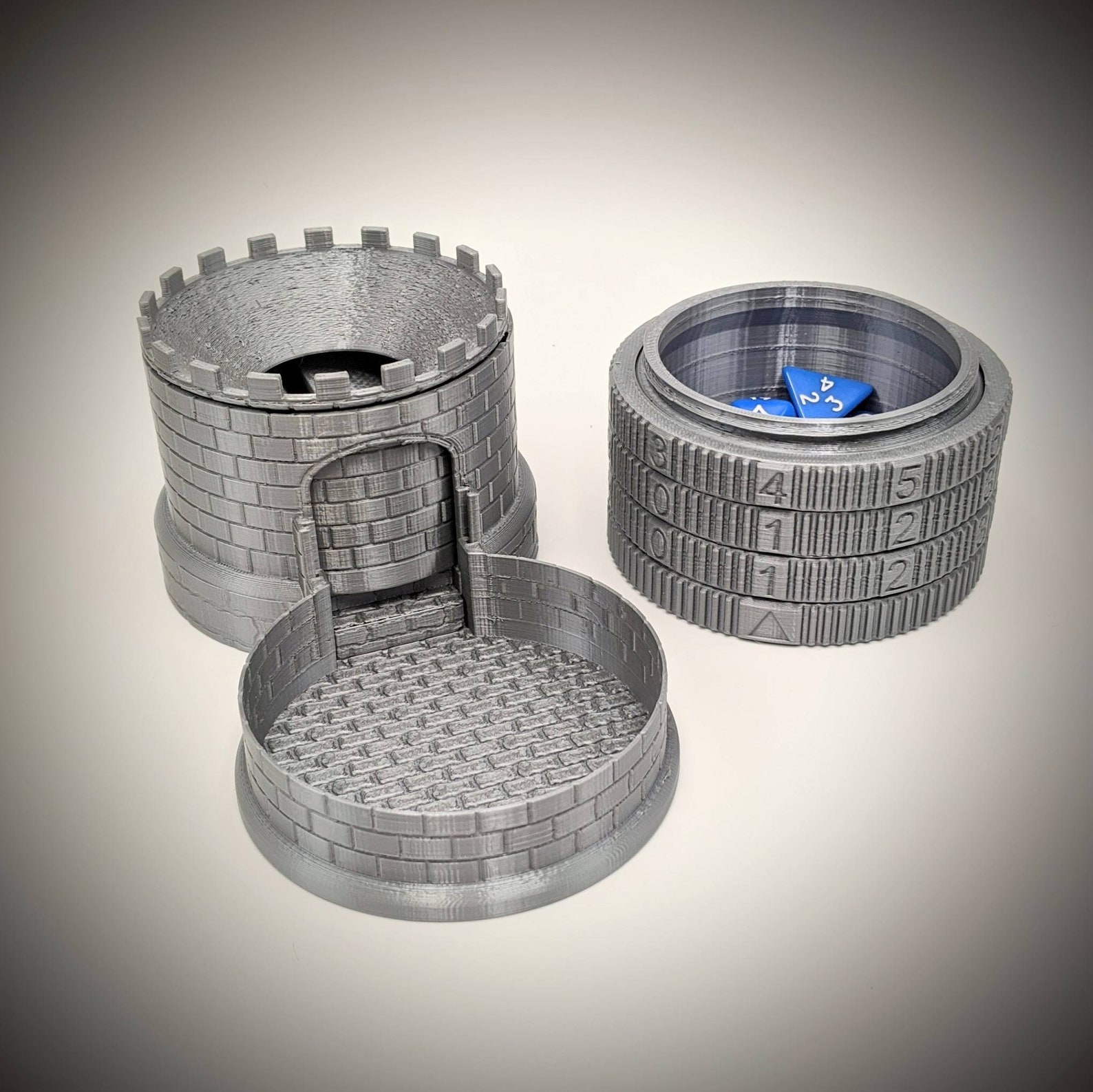 Improved Collapsible Castle Telescoping Dice Tower - Etsy