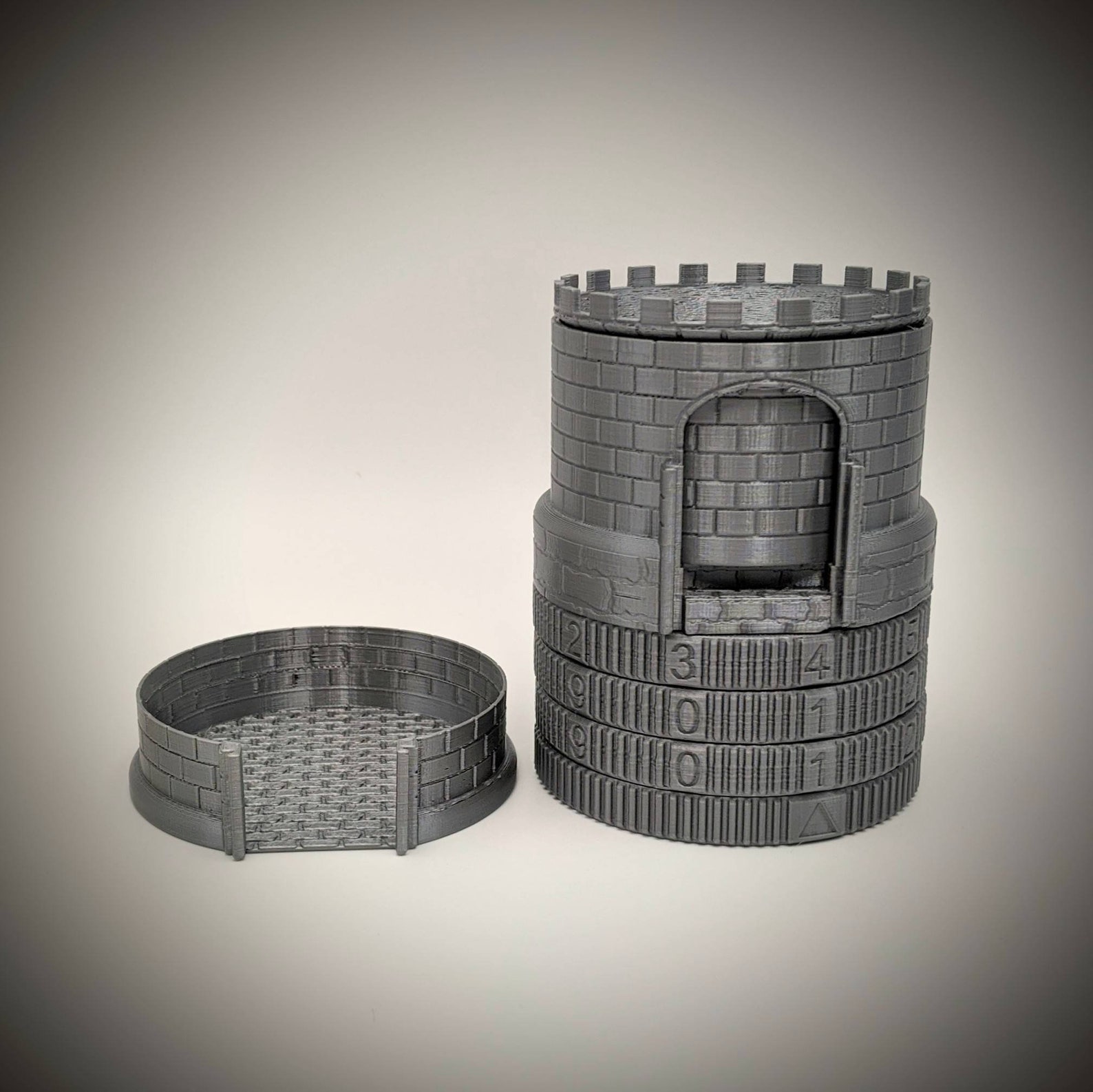 Improved Collapsible Castle Telescoping Dice Tower - Etsy
