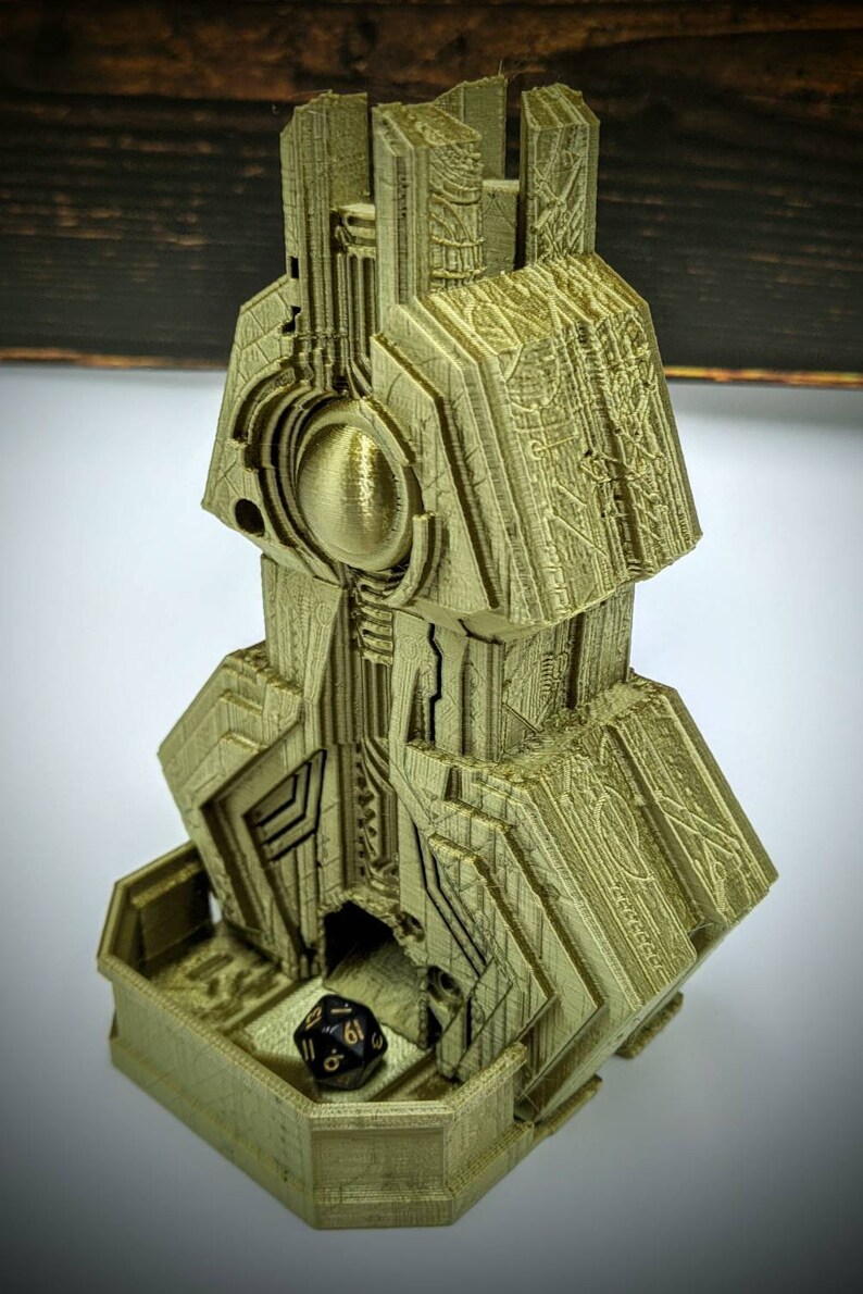 Alien Obelisk Dice Tower From Fates End Terra & Cosmos by - Etsy