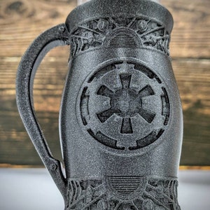 Imperial Crest Galactic Empire Can Holder Mug by Geoff Wicks - Hex3d - Etsy