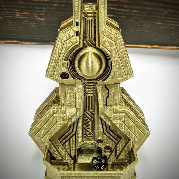 Sci Fi Dice Tower - Etsy