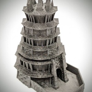 Drow Elf Dice Tower From Fates End Dice Towers by Kimbolt Creations ...
