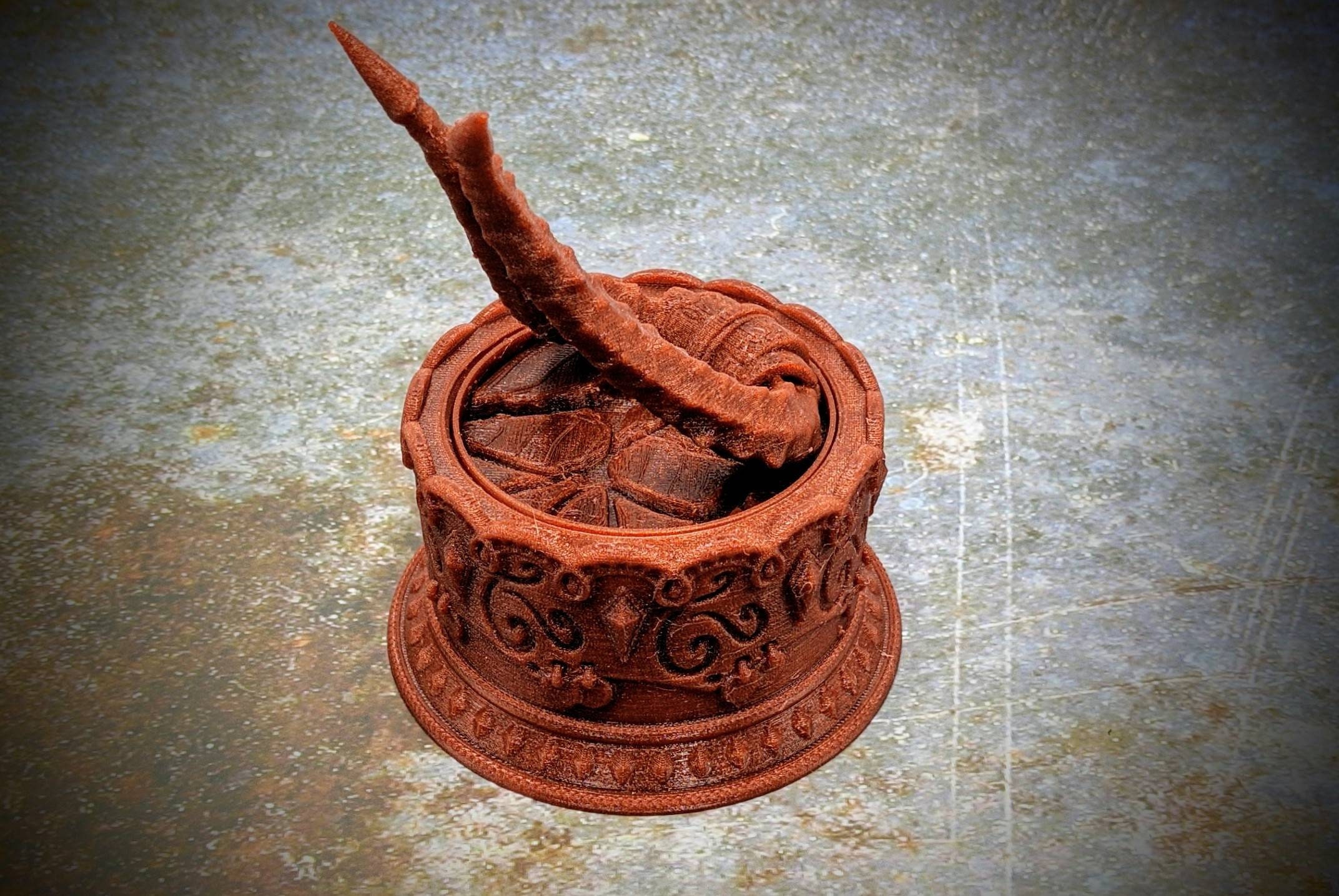 Demon-blooded Mythic Dice Box From the Mythic Mugs - Etsy