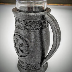 Imperial Crest Galactic Empire Can Holder Mug by Geoff Wicks - Hex3d - Etsy