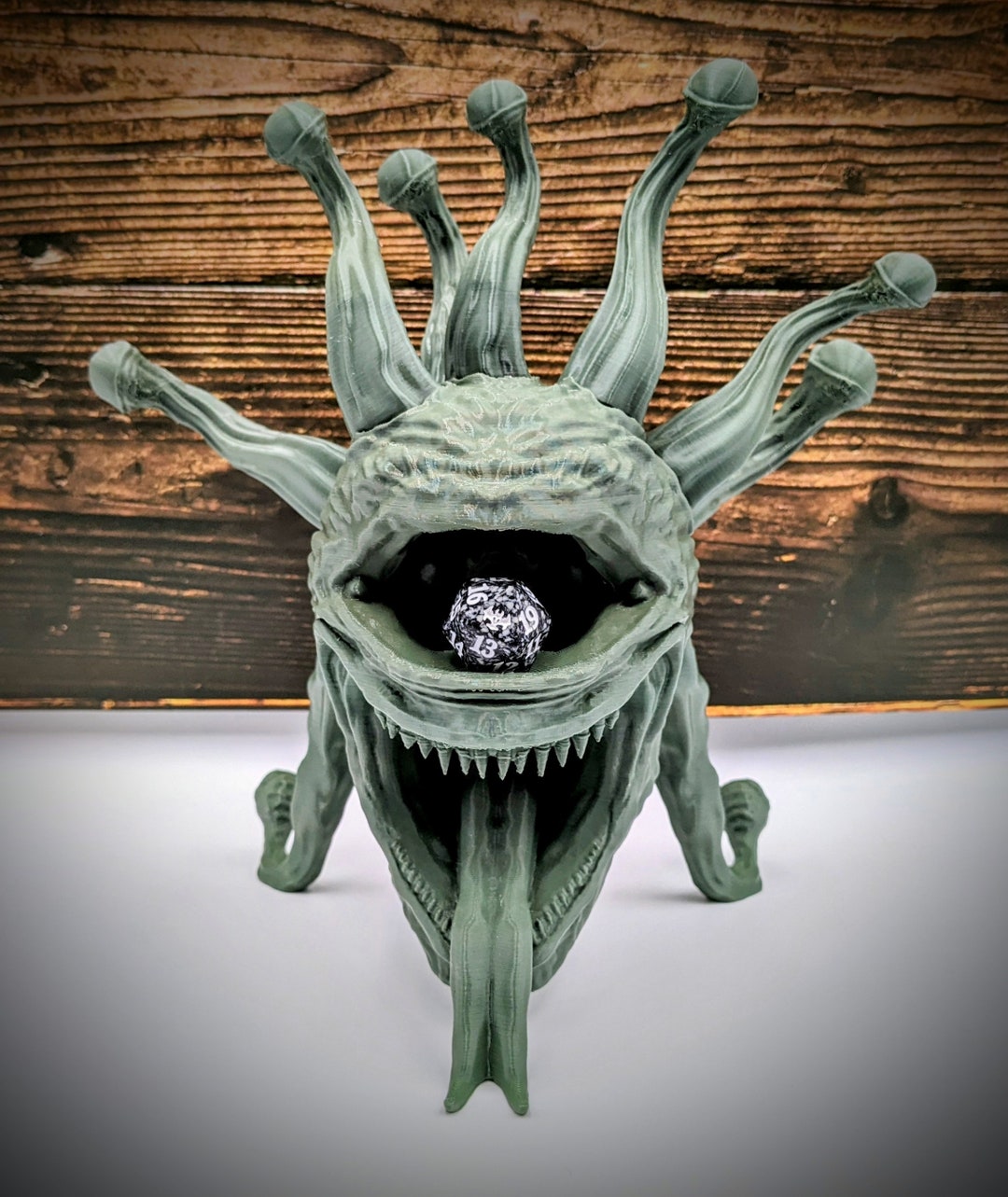 3D Printed Floating Eye Monster Dice Tower for Tabletop Gaming - Etsy