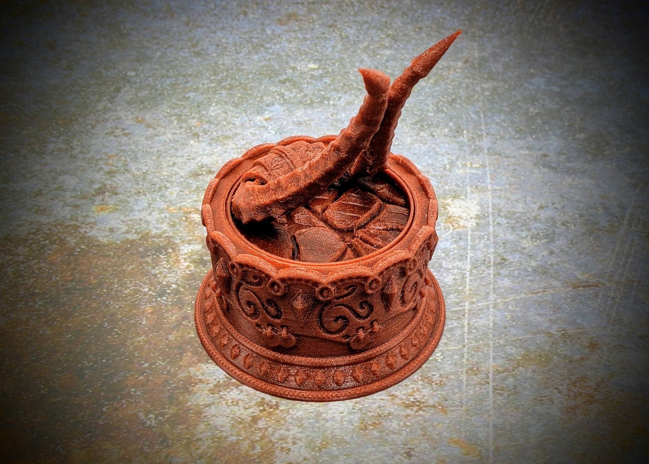 Demon-blooded Mythic Dice Box From the Mythic Mugs - Etsy