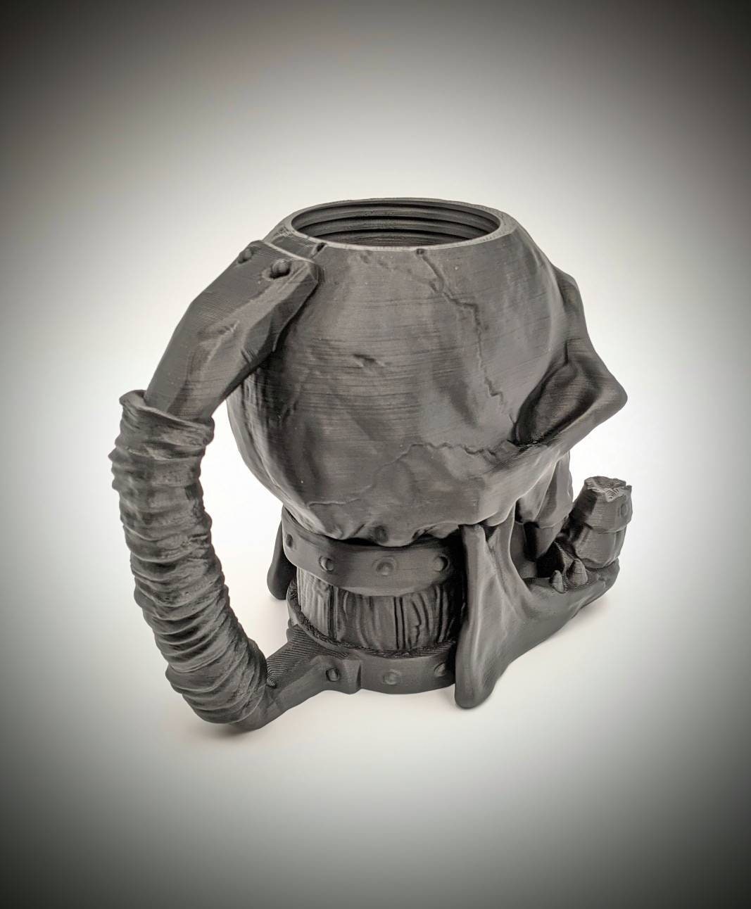 The Orc Skull Mug From the Mythic Mugs Orc Skull Collection - Etsy