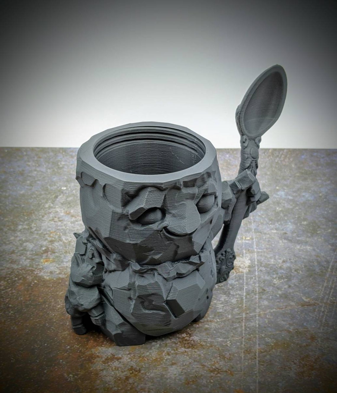 Glim Golem Mythic Mug Can Holder From the Mythic Mugs Golem - Etsy