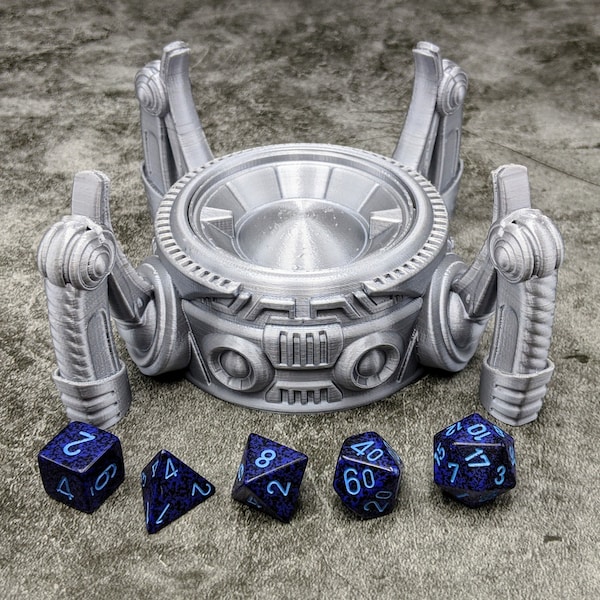 Robot Dice Set - Etsy