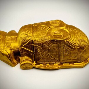 Space Opera Goldenrod Protocol Robot Polynesian-style Carved-statue ...