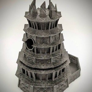 Drow Elf Dice Tower From Fates End Dice Towers by Kimbolt Creations ...