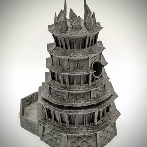 Drow Elf Dice Tower From Fates End Dice Towers by Kimbolt Creations ...