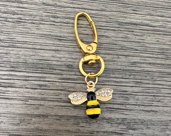 Bumblebee Personalized Keychain Bumblebee Bee Personalizable Keychain ...