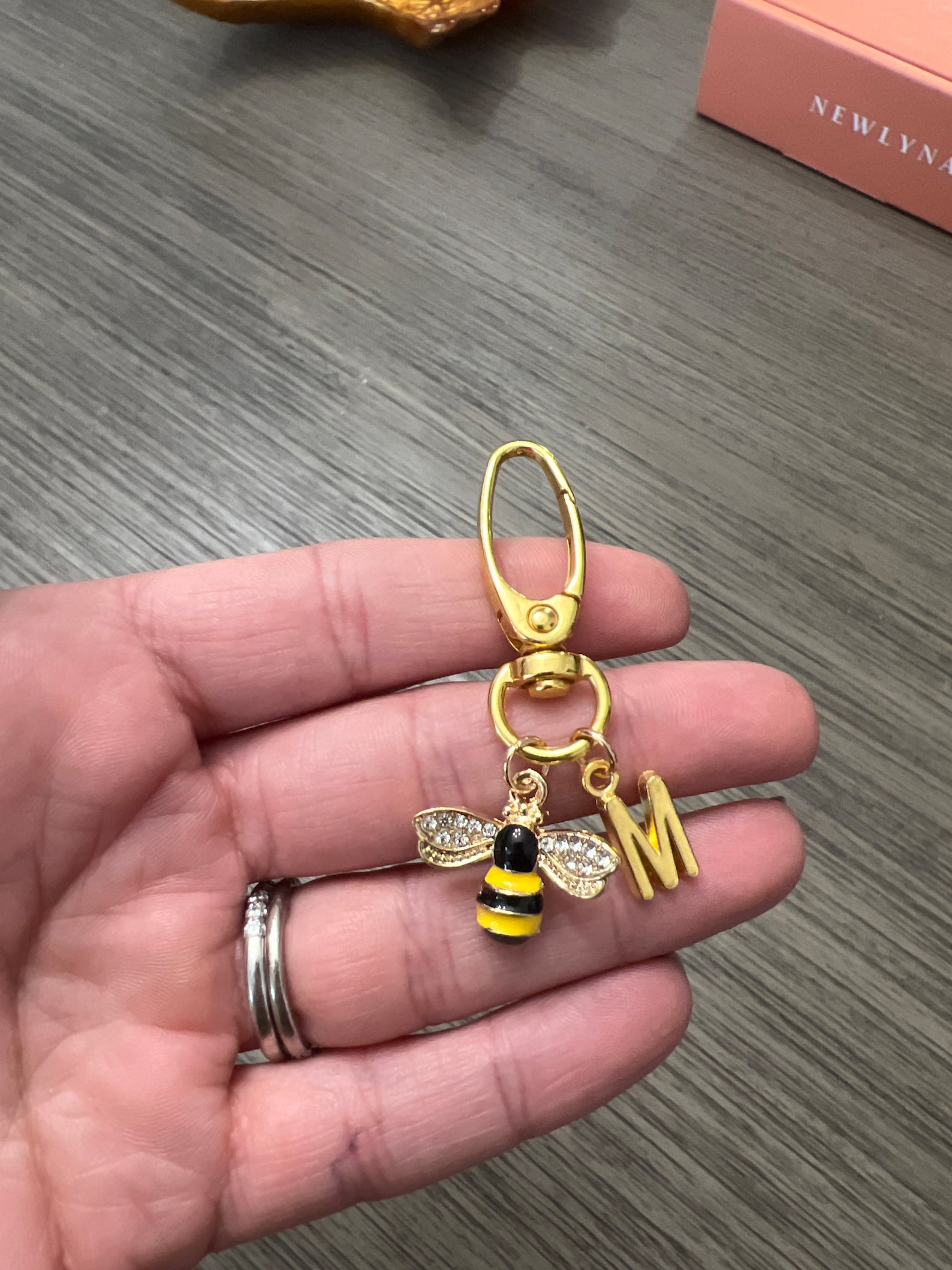 Bumblebee Personalized Keychain Bumblebee Bee - Etsy